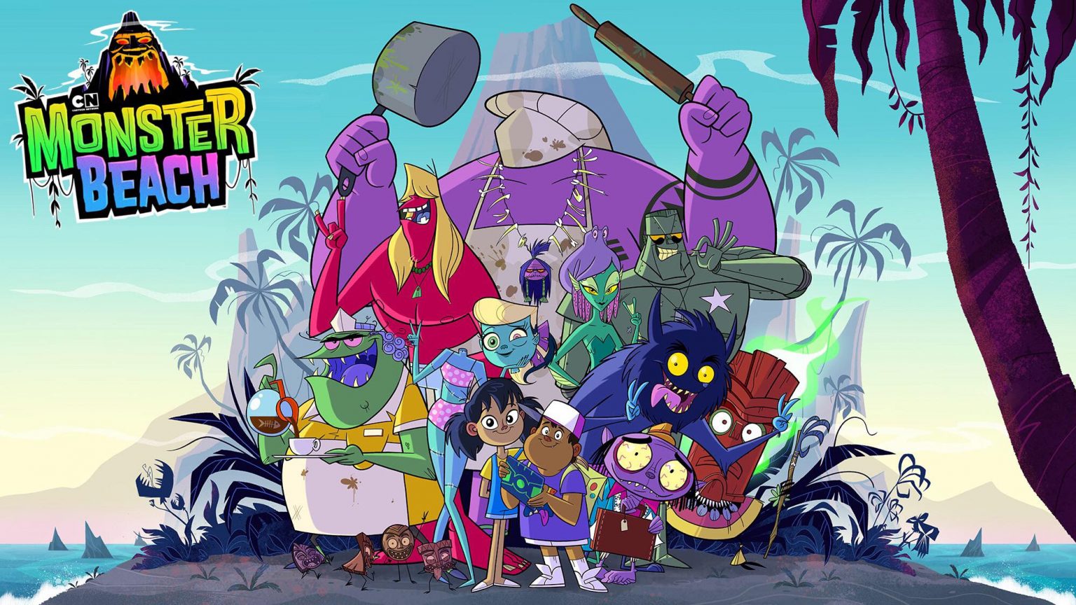 All 48 episodes of 'Monster Beach' are now available on Cartoon Network ...